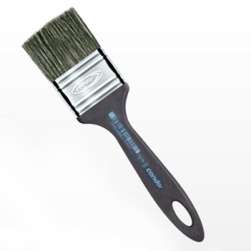 TRINCHA MEDIA GRIS CABO PRETO - 2" - PINCEIS CONDOR